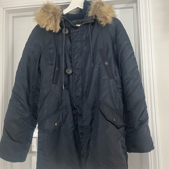 J. Crew | Jackets & Coats | J Crew Waterproof Furhooded Puffer Parka ...